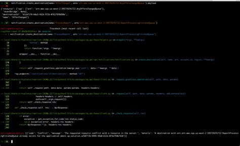 BUG Amazon Sp Api Is Not Allowing To Add More Than One Destination Issue 2145 Amzn