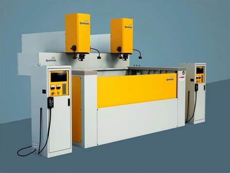 Tw2 Spark Erosion Twin Head Electric Discharge Machine Automation