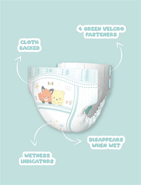 Lngu Honey Tales Cloth Backed Diaper Diaper Minister