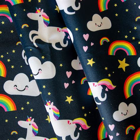 Unicorn Fabric Etsy