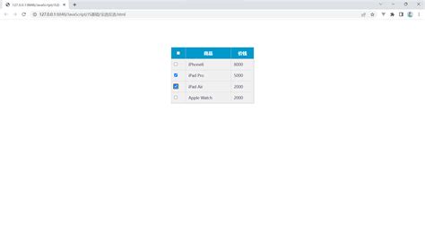 Web Apis：表格隔行变色效果和表单全选取消全选利用web实现表格隔行变色怎么弄 Csdn博客