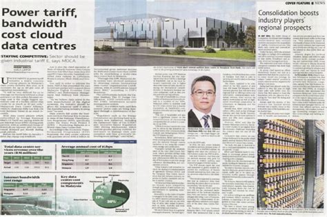 Power Tariff Bandwidth Cost Cloud Data Centres Hitachi Sunway Information Systems