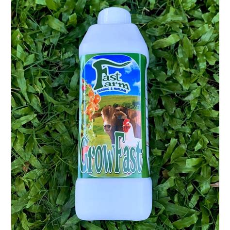GrowFast นำหมก สตรทำใบ ธรรมชาต จาก FastFarm ขวดขนาด ลตร Shopee Thailand