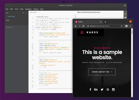 5 Alternativas Gratuitas A Dreamweaver Para Linux Editores HTML Y CSS De Codigo Abierto