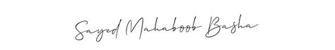 76 Sayed Mahaboob Basha Name Signature Style Ideas Outstanding