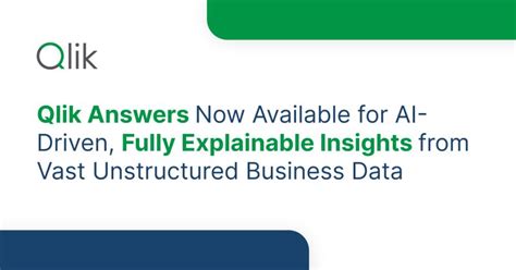 Qlik Answers A Powerful Analytics Tool Predoole Analytics Posted On