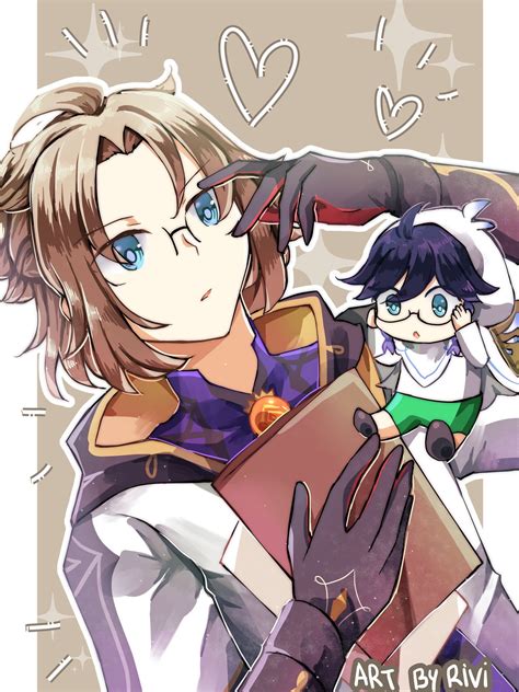 Diluc X Venti On Tumblr