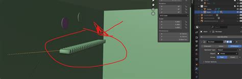 Boolean Makes This Instead Of Holes Rblenderhelp