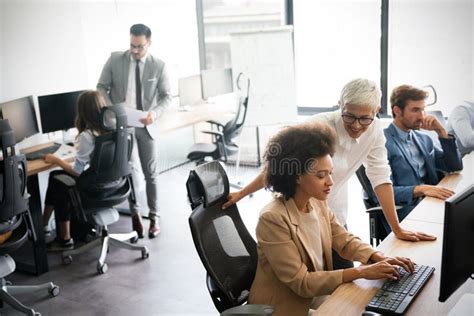 Startup Business People Group Of Programmer Working As Team To Find