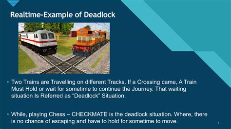 Deadlock In Operating Systems Pptx