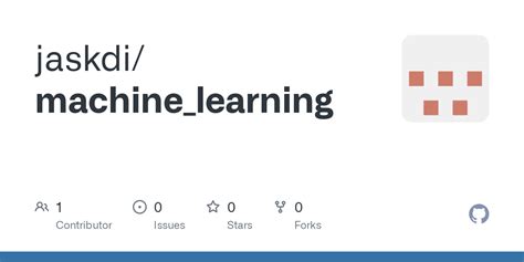 GitHub Jaskdi Machine Learning