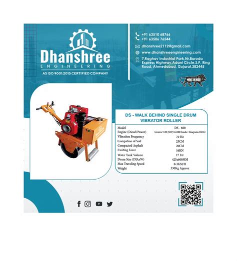 Mini Road Roller At ₹ 120000 In Ahmedabad Id 2852806154062