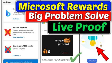 Microsoft Rewards Big Problem Solve Microsoft Rewards New Update