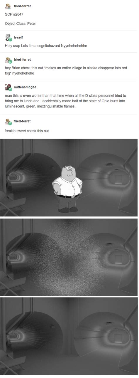 Object Class Peter SCP Foundation Know Your Meme