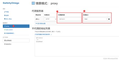 switchyomega插件快速配置 csdn博客