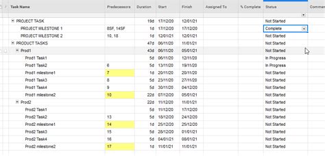 task not able to be complted if predecessors are not — smartsheet community