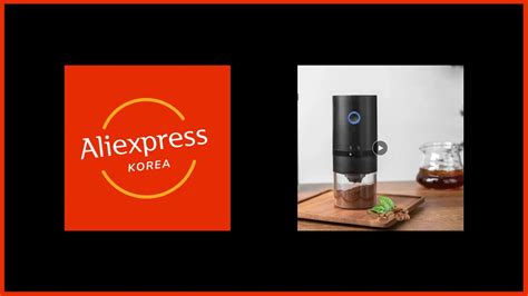 충전식 휴대용 커피 원두 그라인더 할인 알리익스프레스 Youtube