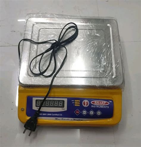 Stainless Steel Internal Sharp Instruments Electronic Weight Machine At
