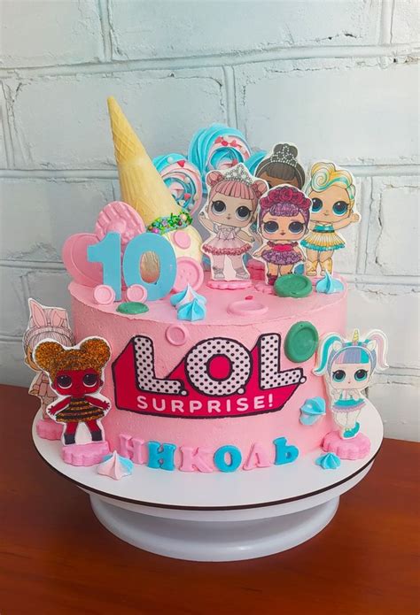 Торт "Лол" | Desserts, Cake, Birthday cake
