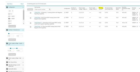 Tmux136 Ti Alternative For Maxim Max20336 Requested Switches And Multiplexers Forum Switches