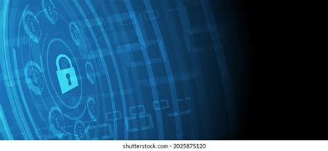 Cyber Security Information Network Protection Future Stock Vector Royalty Free 2218859055
