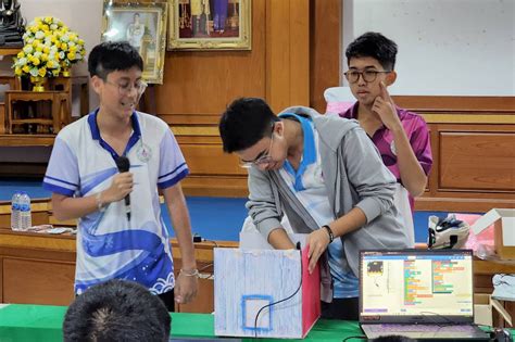 โครงการอบรมเชิงปฏิบัติการ “กิจกรรมค่ายฝึกทักษะการทำโครงงานตามหลักสะเต็มศึกษา Stem And Robotics