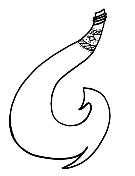 Mauis Hook Template