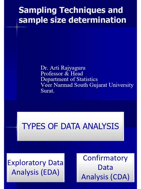 Sampling And Sample Size Determination For Dbim Vnsgu Pdf Sampling