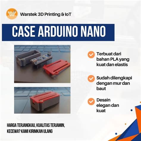 Jual Case Frame Arduino Nano Shield Housing Box Casing Enclosure