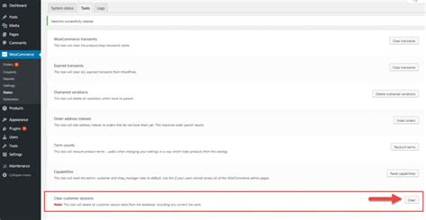 woocommerce how to re install missing pages
