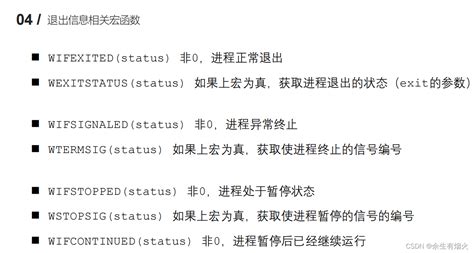 进程回收wait Csdn博客