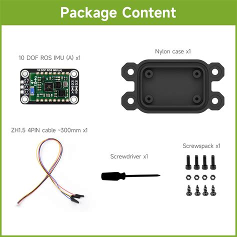 Waveshare 10 Axis Ros Imu Sensor Integrated Arm 32 Bit Dsp Processor