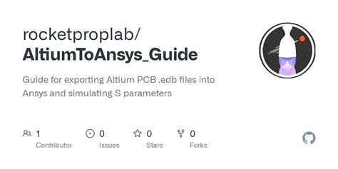 github rocketproplab altiumtoansys guide guide for exporting altium