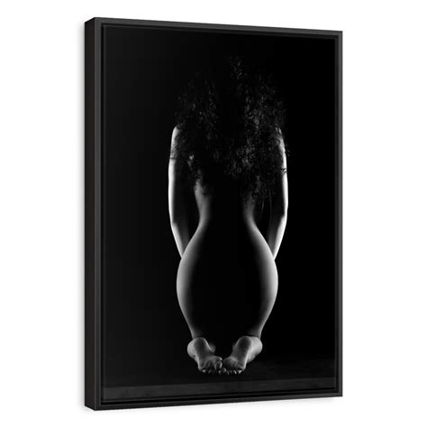 Ebern Designs Bw Nude Woman Silhouette Iii Wayfair Canada