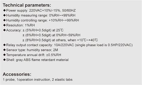 Elitech Humidity Controller DHC 100 Coowor Com