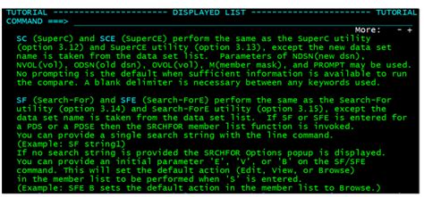 ISPF Edit View Displaying The Column Indicator Onall Files Chicago Soft Ltd