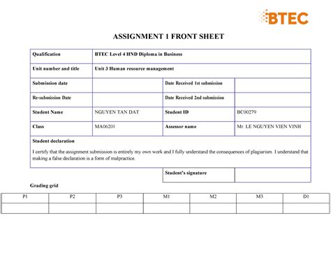 487 assignment 1 frontsheet assignment 1 front sheet qualification