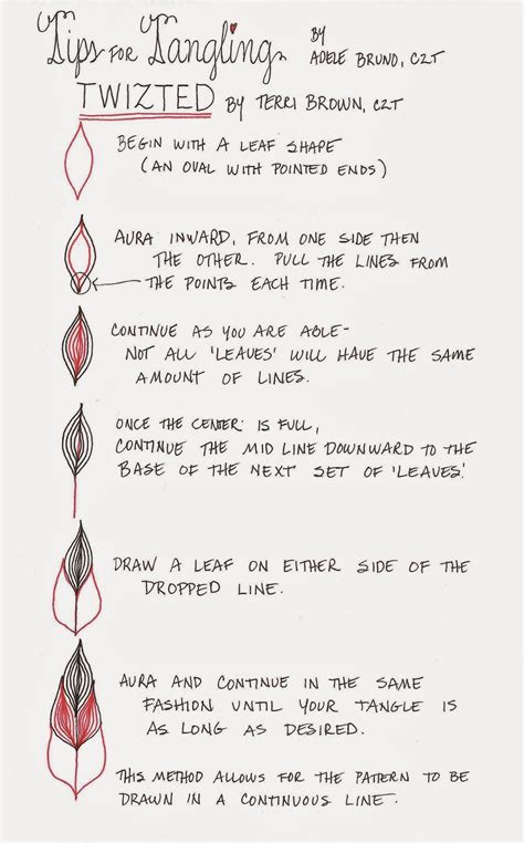 Tickled To Tangle Tips For Tangling TWIZTED