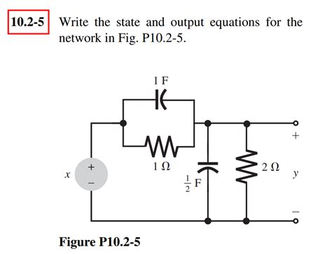 Solved Write The State And Output Equations For The Chegg