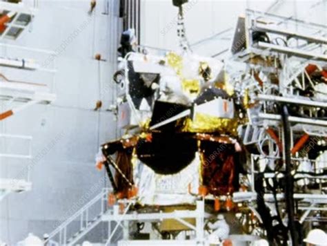 Arrival Of Lunar Module 3 For Apollo 9 Launch 1968 Stock Video Clip