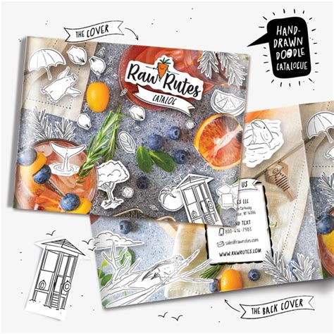 طراحی جلد کاتالوگ خاص و زیبا طراحی گرافیکی