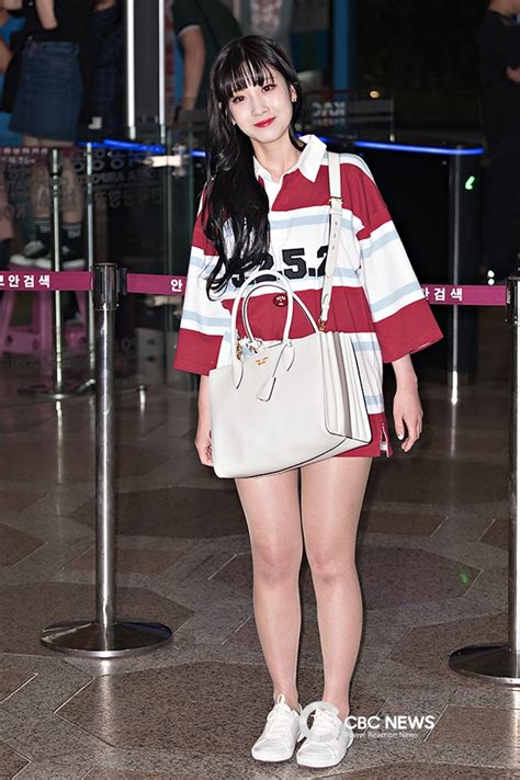 [포토씨] 러블리즈 Lovelyz 유지애 웃음 방긋 Cbc뉴스 Cbcnews