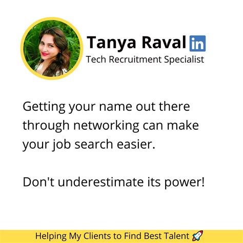 Tanya Raval On Linkedin Networking Jobs Career Jobseeker 39 Comments