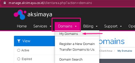Cara Mendapatkan Kode EPP Domain Di Client Area Pasarhosting Blog
