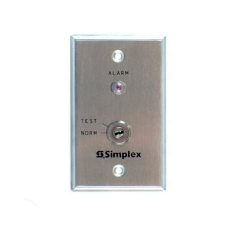 Simplex 2098 9806 Led Remote Fire Alarm Indicator Test Station Lock Simplex 2098 9806 Led Remote Fire Alarm Indicator Test Station Lock