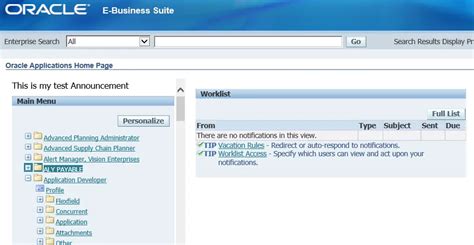 Oracle E Business Suite Oracle Apps Free Access Practice Instance