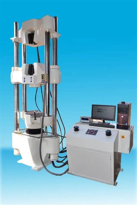 Mild Steel Servo Controlled Universal Testing Machine Capacity 100t