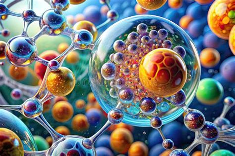 A Stunning Visual Representation Of A Cell Membrane Liquid Molecules