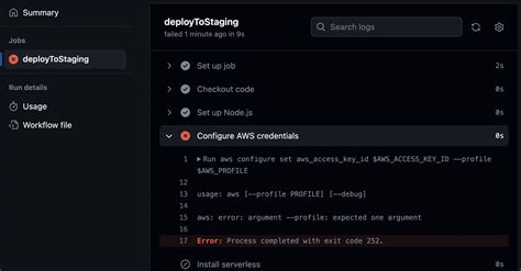 Github Workflow Logspng