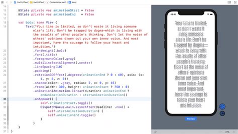 How To Create Star Wars Animated Text Using Swiftui